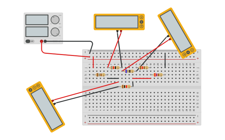 Circuit design circuito 2 tp 9 - Tinkercad
