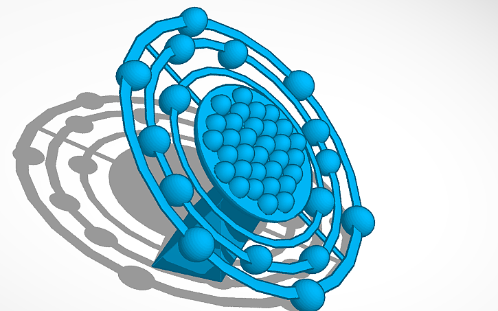 3D design Sulfur Model - Tinkercad