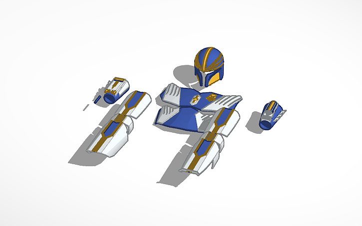 3D design Mark 2 of Custom Mandalorian Armor | Tinkercad