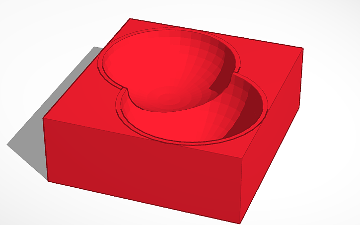 3D design dome - Tinkercad