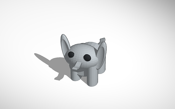 3D design Tevin Rush-Elephant | Tinkercad