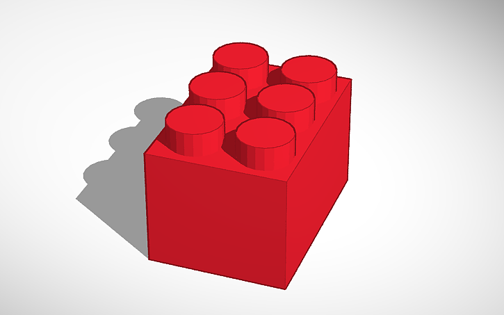 3D design Lego Brick | Tinkercad