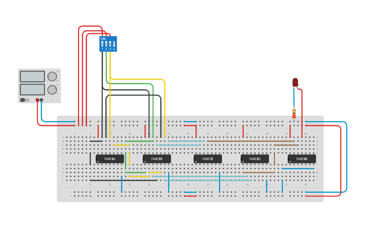 Circuit design Questão2_trabalho | Tinkercad