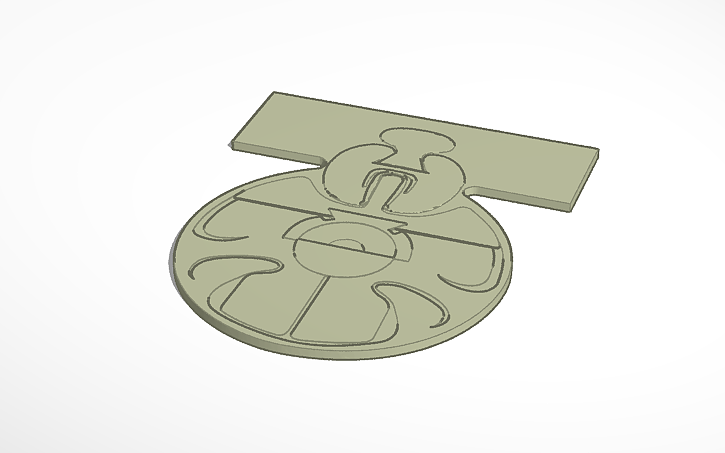 3D design Hero Medal - Tinkercad