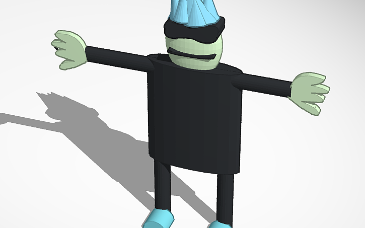 3D design Gojo - Tinkercad