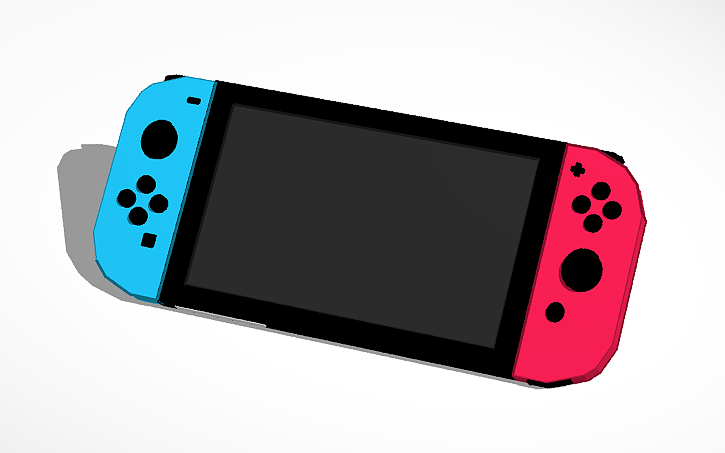 3D design Nintendo switch case - Tinkercad