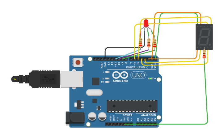 Circuit design RGB LED prototype _ ARAYA - Tinkercad