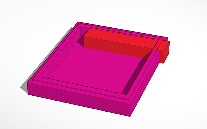 3D design tray | Tinkercad