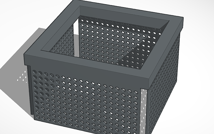 3D design Steel cage | Tinkercad