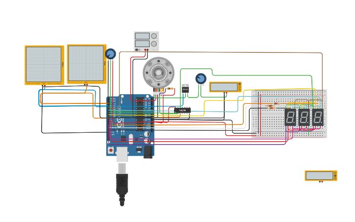 Circuit design Final Proyect Copy of DC MOTOR PID CONTROL | Tinkercad Circuit design Final Proyect Copy of DC MOTOR PID CONTROL | Tinkercad