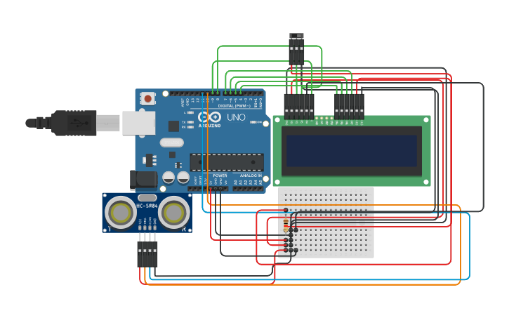 Circuit design distance calculator - Tinkercad