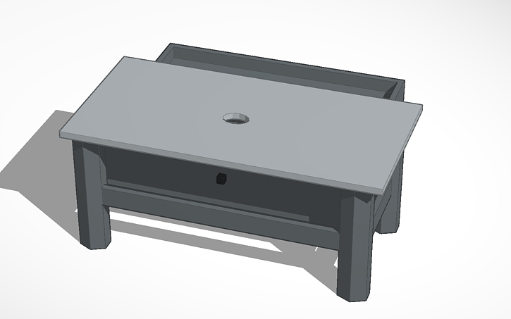 3D design Table Coffee | Tinkercad