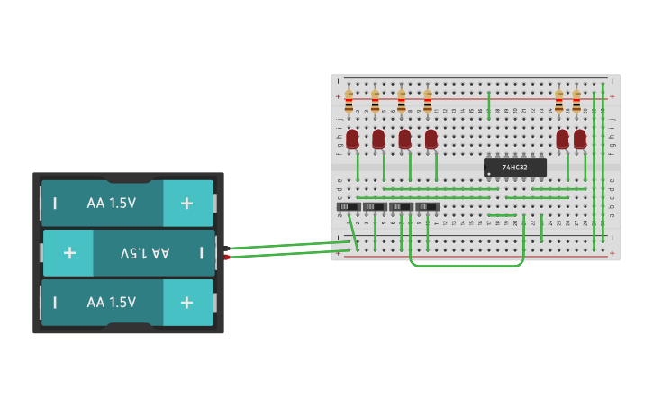 Circuit Design 4 2 Encoder Tinkercad