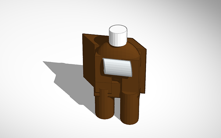 3D design amung us poop | Tinkercad