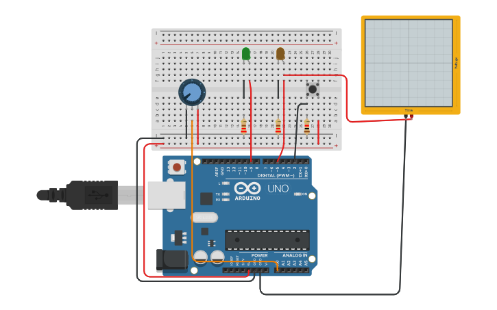 Circuit Design Ejercicio 2 Tinkercad
