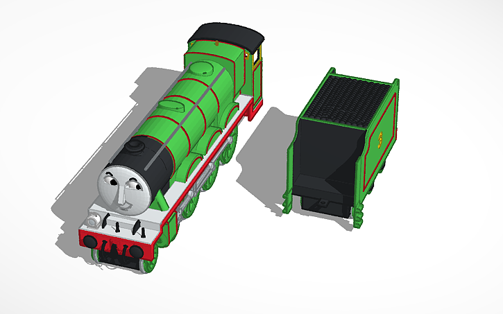 3D design Henry The Green Engine - Tinkercad