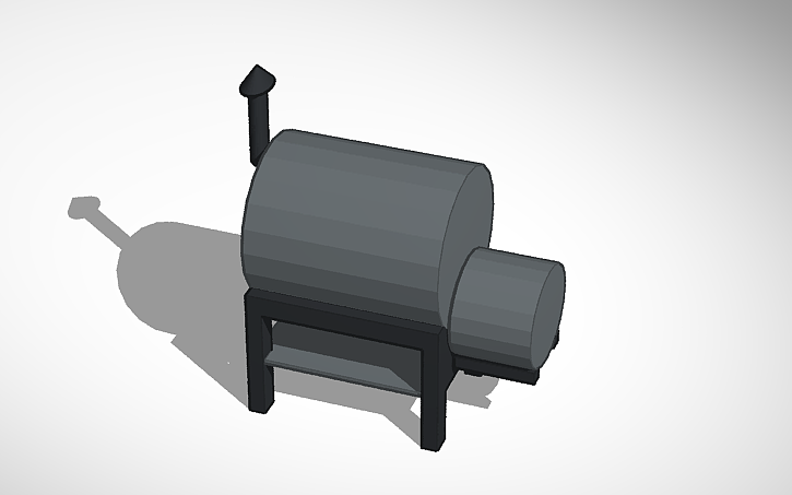 3D design Copy of Smoker - Tinkercad