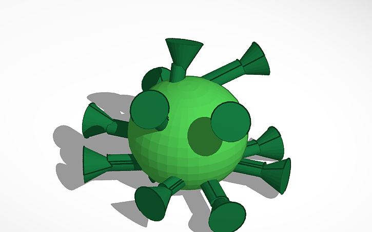 3D design Coronavirus | Tinkercad
