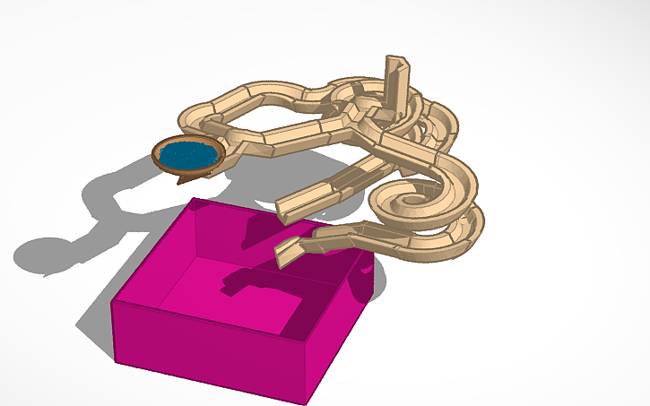 3D design Stunning marble run - Tinkercad