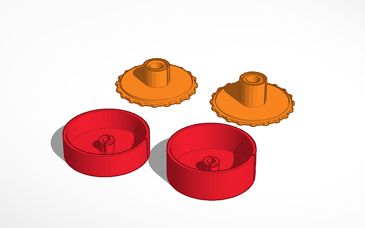 3D design Fabric Tape Winder v1.1 | Tinkercad
