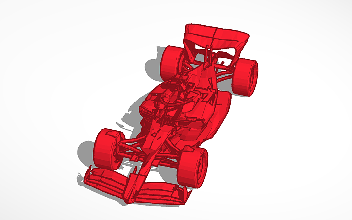 3D design F1 Model - Tinkercad