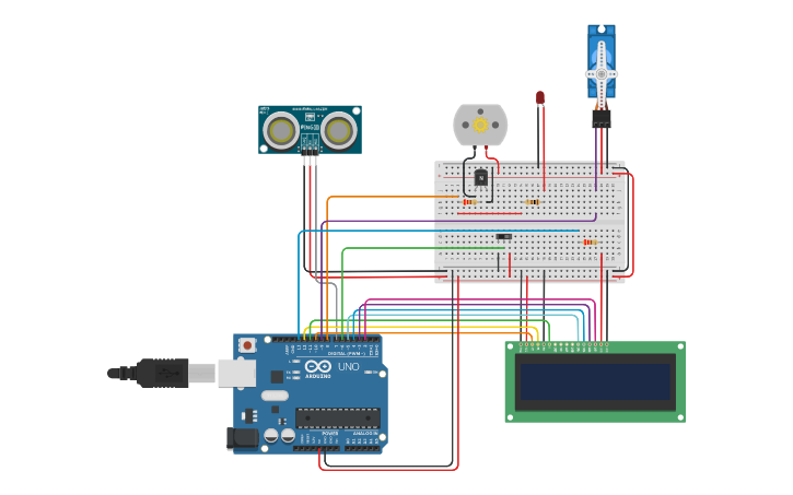 Circuit Design Project Sem 1 Tinkercad
