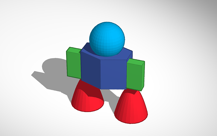 3D design Cool Action figure | Tinkercad