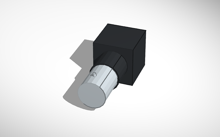 3D design BNC Component - Tinkercad