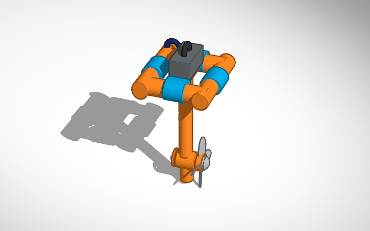 3D design Tidal wave Energy - Tinkercad