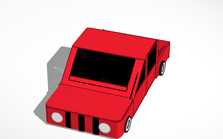 3D design DeathBerry MOGUS RATIO Jeep Car - Tinkercad