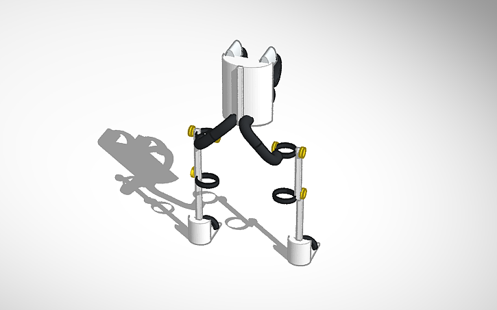 3D design ExoEsqueleto - Tinkercad