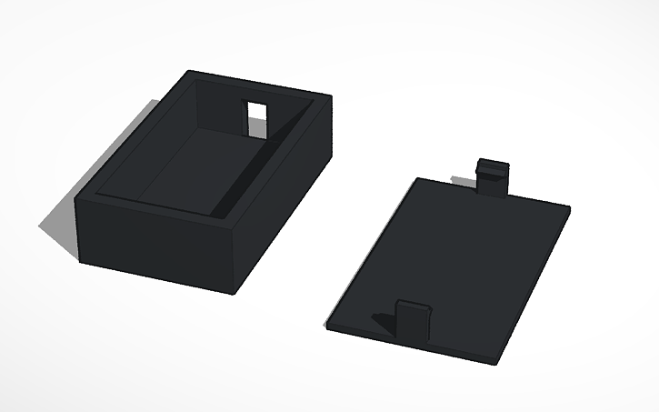 3d Design Copy Of Arduino Pro Mini Enclosure Weak Tinkercad