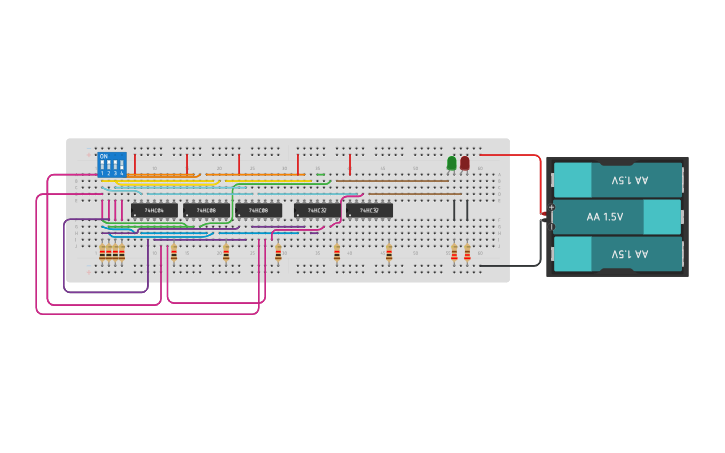 Circuit design C4 - Tinkercad
