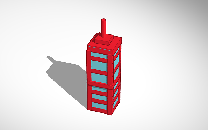 3D design SkyScraper - Tinkercad