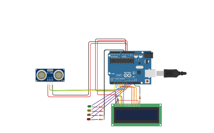 Circuit Design Activity 4 Flood Warning Simulator Delos Reyes Tinkercad