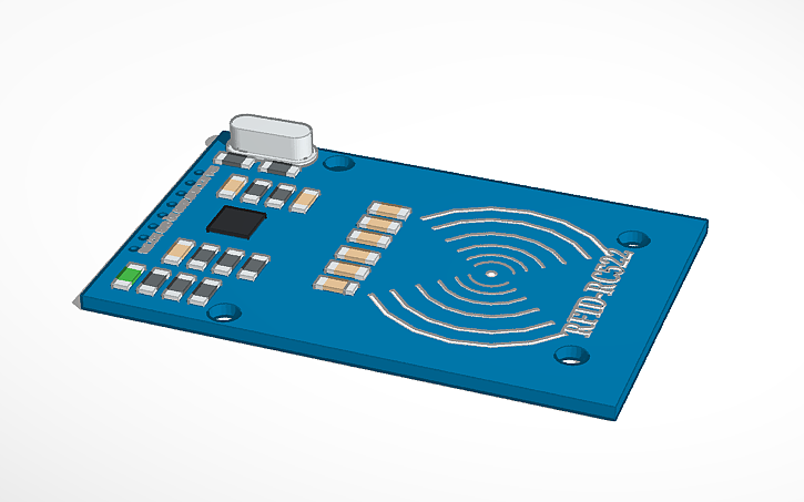 3D design Copy of Arduino RFID-RC522 - Tinkercad