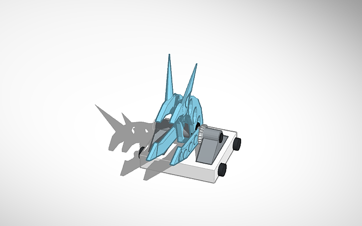 3D design overhaul battlebots - Tinkercad