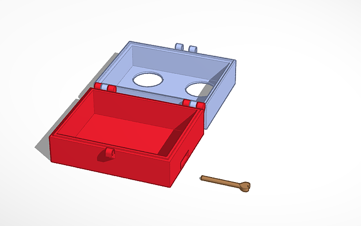 3D design 3D box PIT | Tinkercad