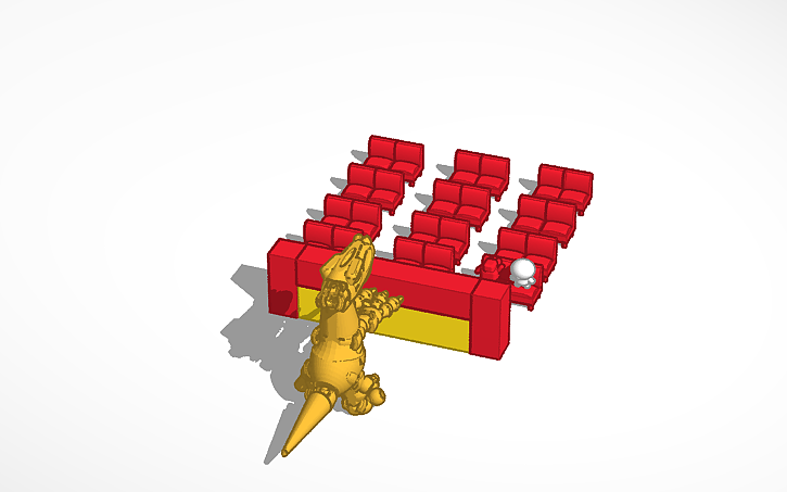 3D design The Ruby Cinema | Tinkercad