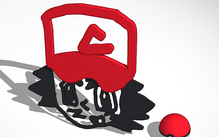 3D design Ash Ketchum Face from Pokémon (Original and Johto Saga ...