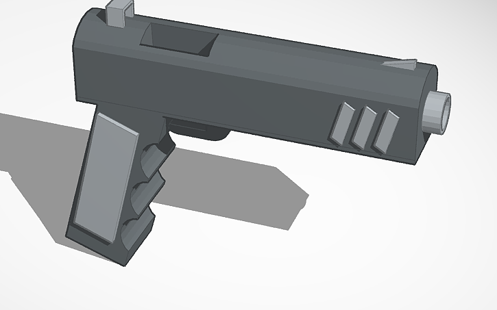 3D design Pistol - Tinkercad