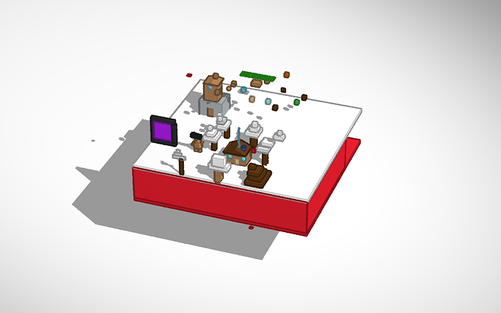 3D design minecraft | Tinkercad