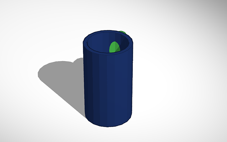 3D design T105 fincan - D - Tinkercad