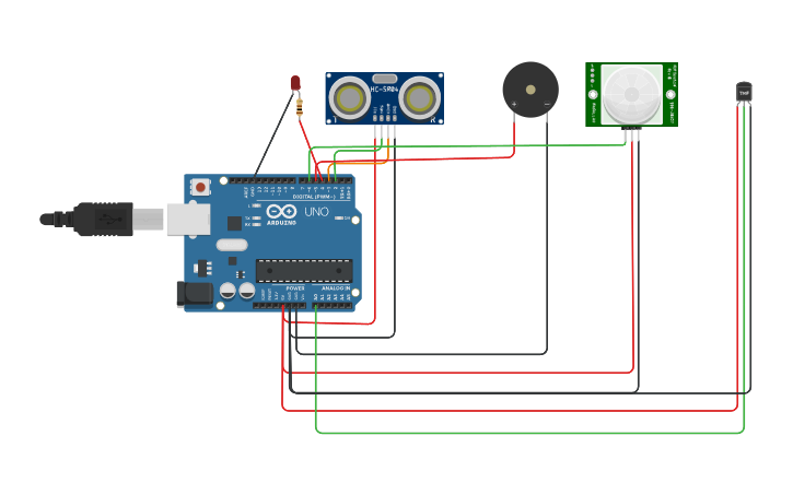 Circuit Design Smart Home Tinkercad
