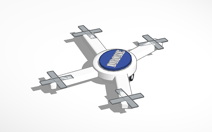3D design drone | Tinkercad