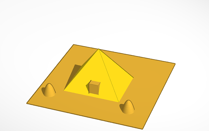 3D design THE PYRAMID | Tinkercad