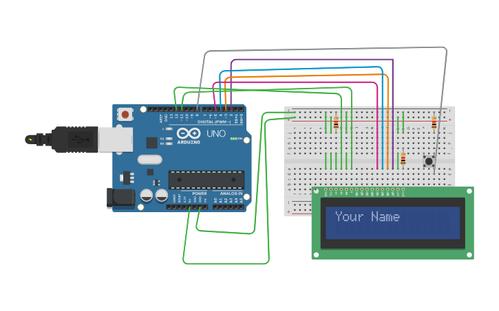 Circuit design level 3 lab 8 - Tinkercad