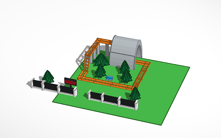 3D design roller coaster | Tinkercad