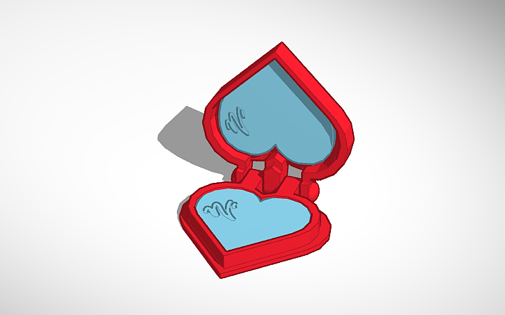 3D design Make-up mirror - Tinkercad