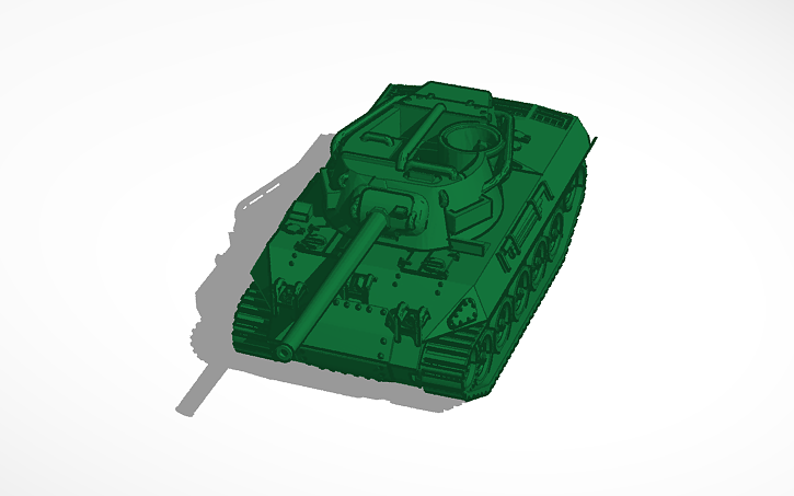 3D design hellcat tank - Tinkercad